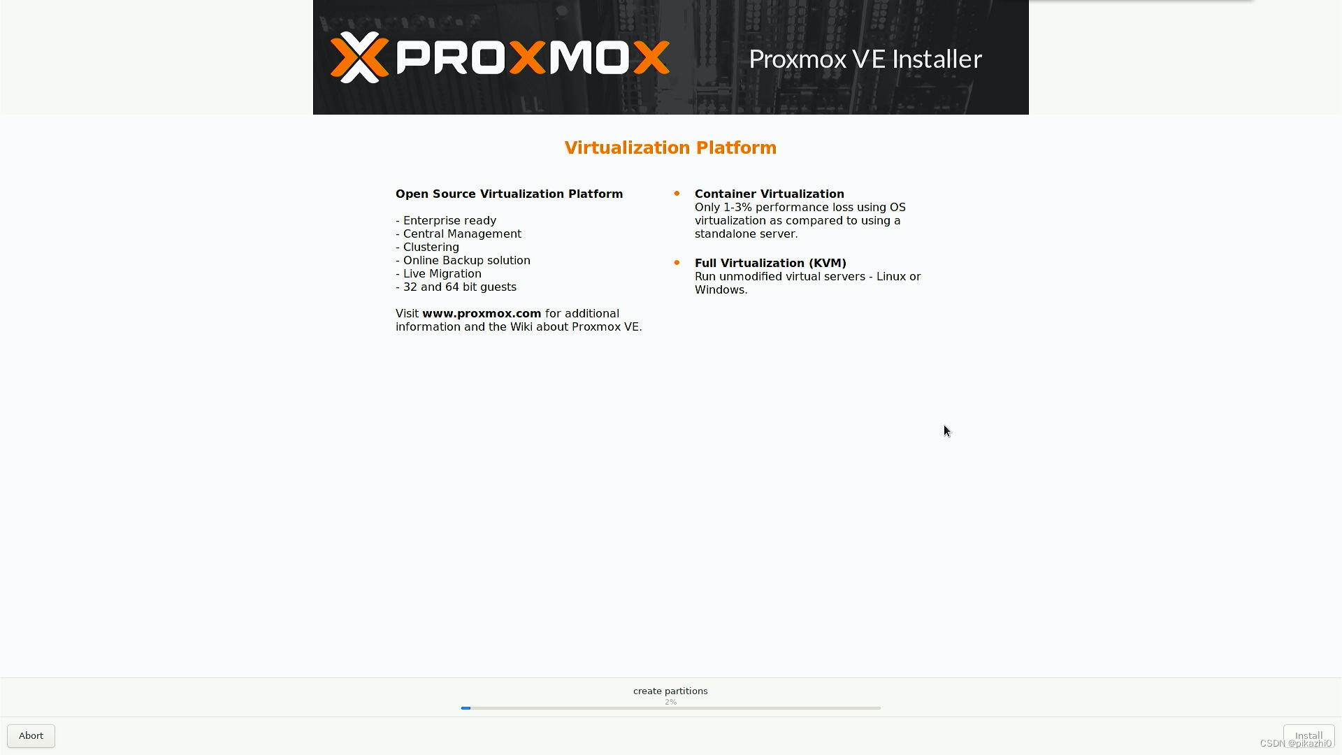 小白的proxmox ve（pve）打造AIO（all in boom）折腾日记 （三）pve系统安装篇（包含换源、磁盘大小调整）_pve换源 ...