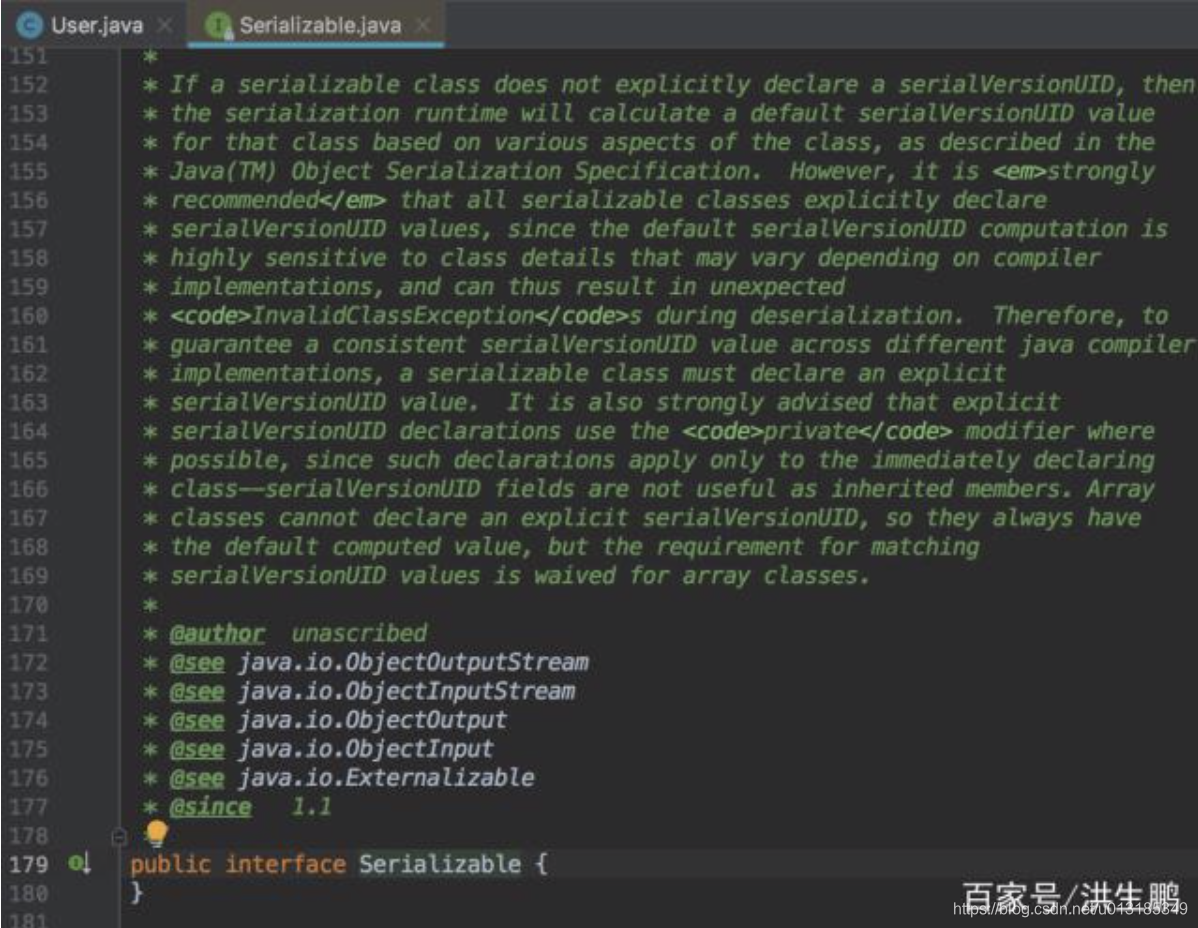 Java之Serializable_java不序列化也能存数据库-CSDN博客