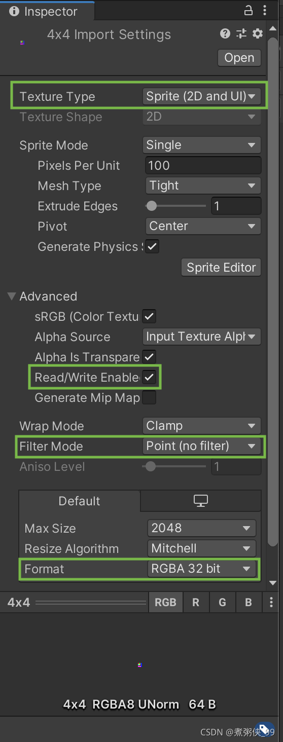（Unity）获取图片上的像素点颜色_unity getpixel-CSDN博客