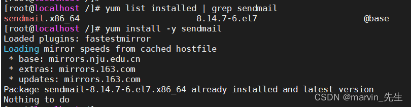 【centos7.5使用Sendmail、Postfix、Devocot搭建邮件服务器操作示例】_centos sendmail-CSDN博客