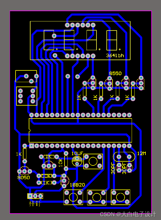 100、基于51单片机数码管温控温度控制风扇系统设计（proteus仿真+原理图+PCB图+程序+开题报告+参考论文）_51单片机矩阵键盘电风扇设计-CSDN博客