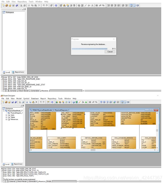达梦使用powerdesigner生成er模型图_powerdesigner导出er图-CSDN博客