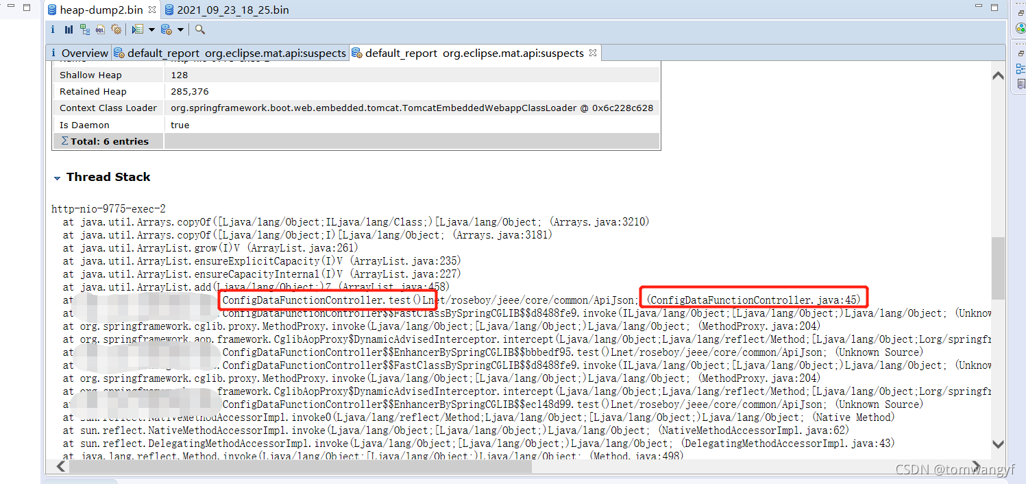 学习使用eclipse MAT查看OOM的问题_eclipse 排查oom-CSDN博客