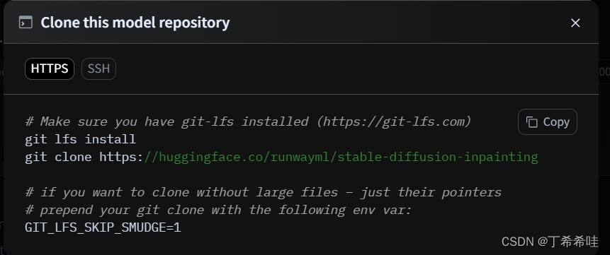 huggingface学习 | 云服务器使用git-lfs下载huggingface上的模型文件_下载huggingface模型到自己的服务器使用-CSDN博客