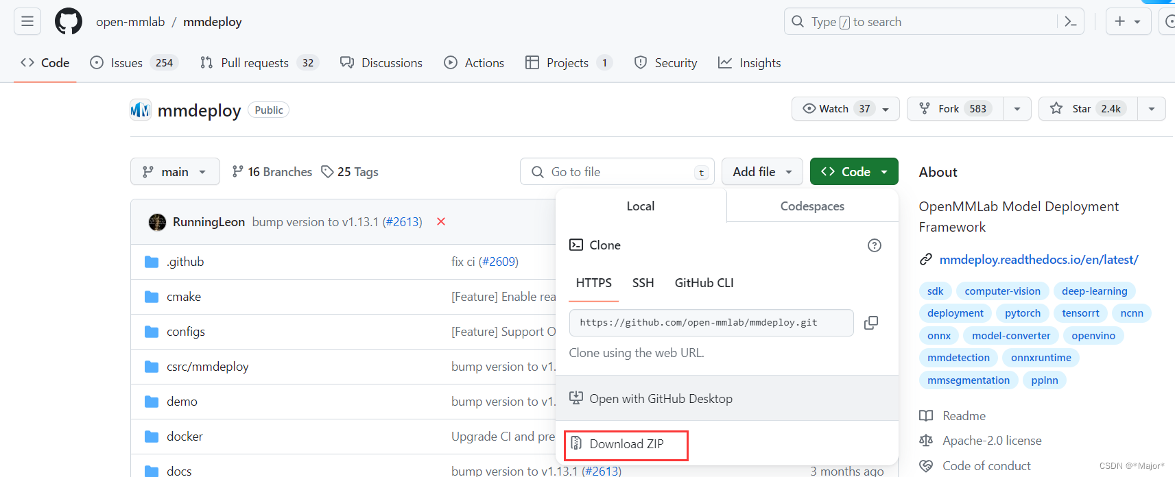 C# 部署MMDeploy模型_c# deploy-CSDN博客