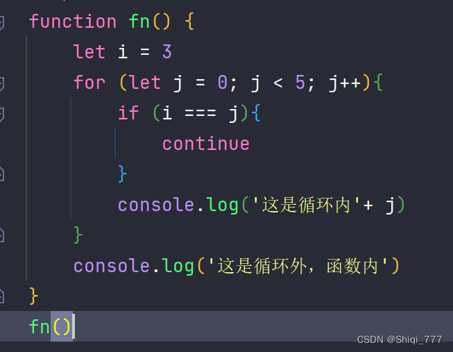 js return,break,continue理解-CSDN博客