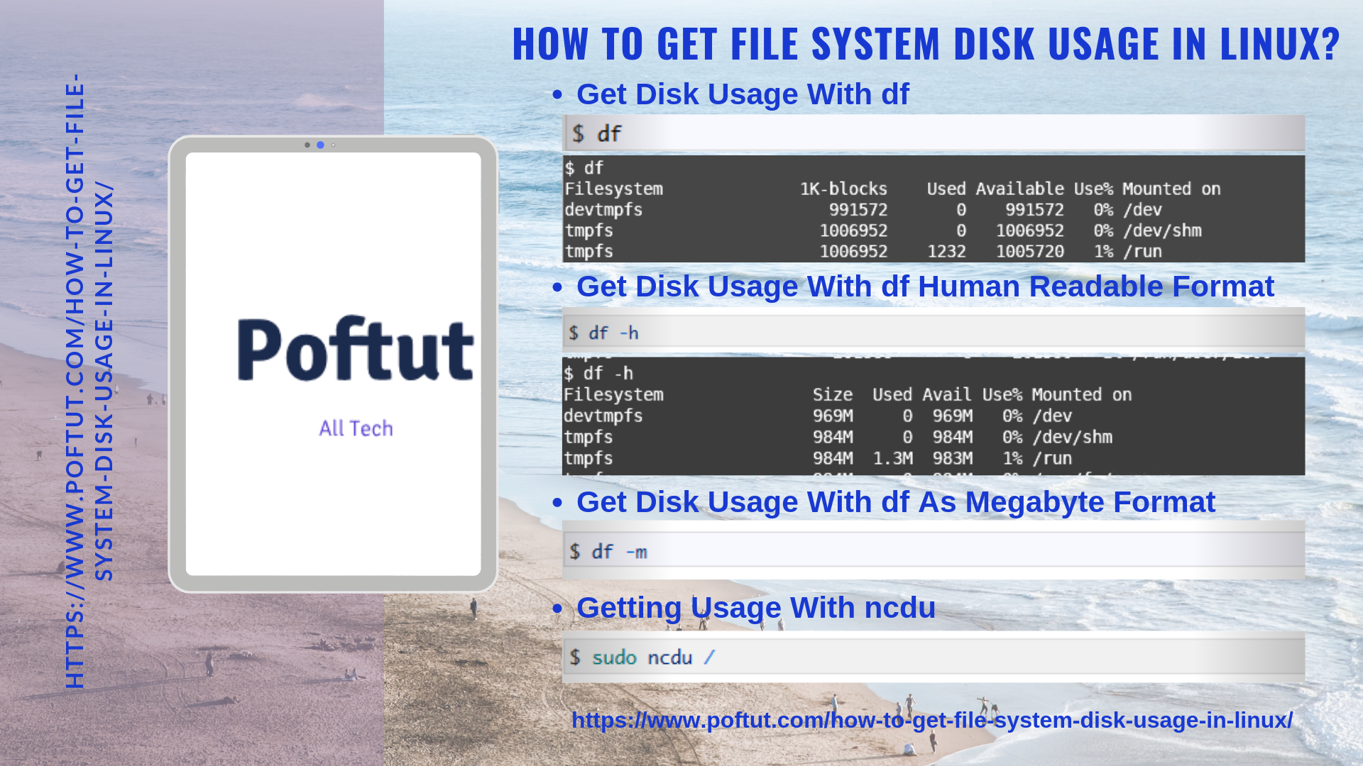 linux 磁盘使用率_如何在Linux中获取文件系统磁盘使用率？-CSDN博客