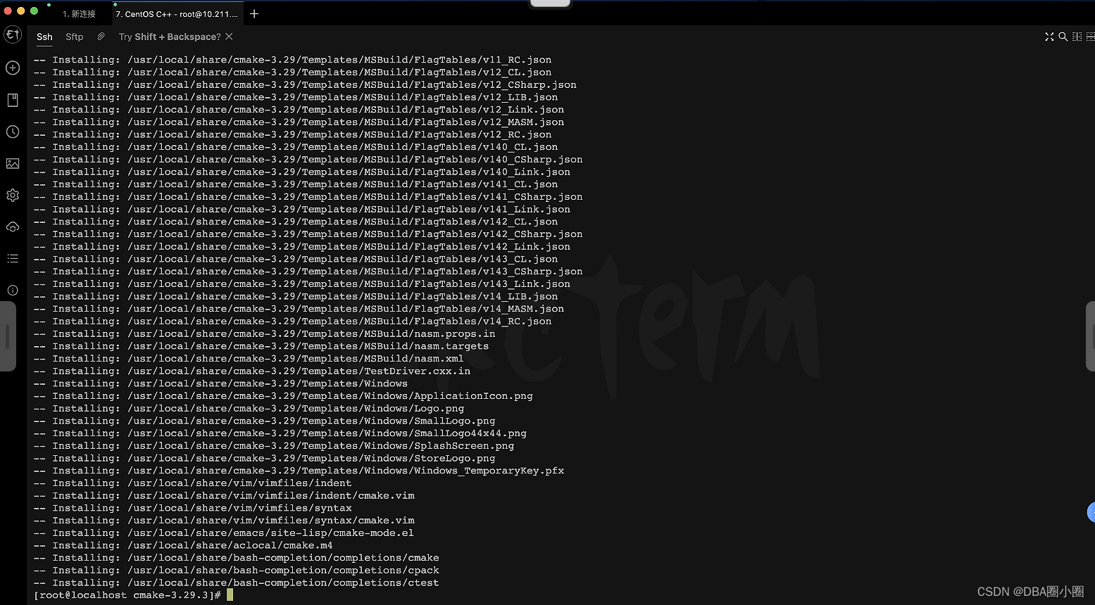 【C++】CentOS环境搭建-升级CMAKE_cmake 3.12 or higher is required. you are running -CSDN博客