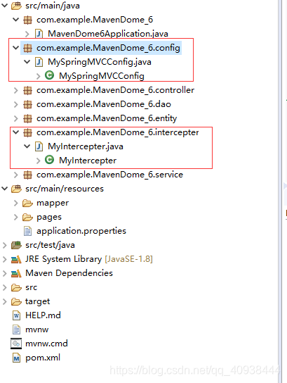 Spring boot Mybatis Thymeleaf Spring MVC（3）实现拦截器功能_springboot thymeleaf ...