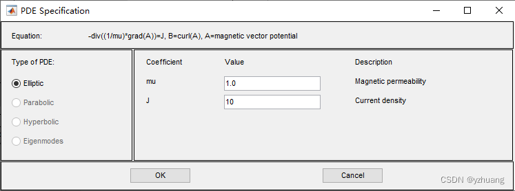 Matlab中PDETool实现磁场模拟与可视化详解,-CSDN博客