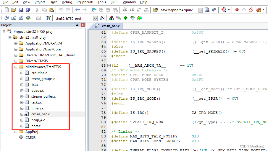 Free RTOS中Semaphore（计数信号量）的使用介绍_ossemaphorenew-CSDN博客