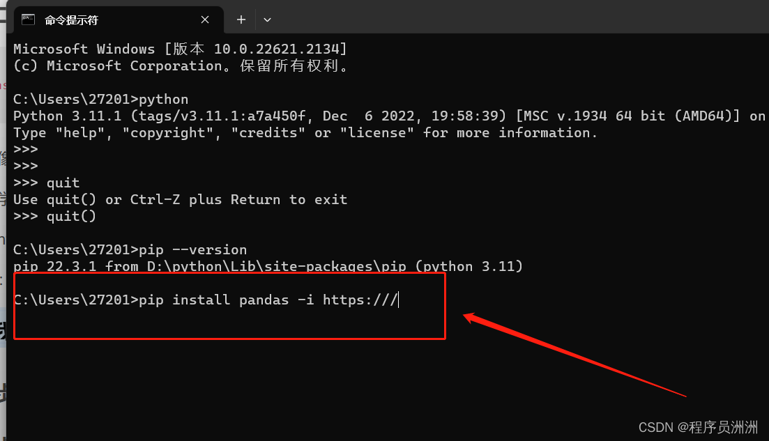 使用pip命令安装python第三方库有效方法合集_pycharm怎么pip install-CSDN博客