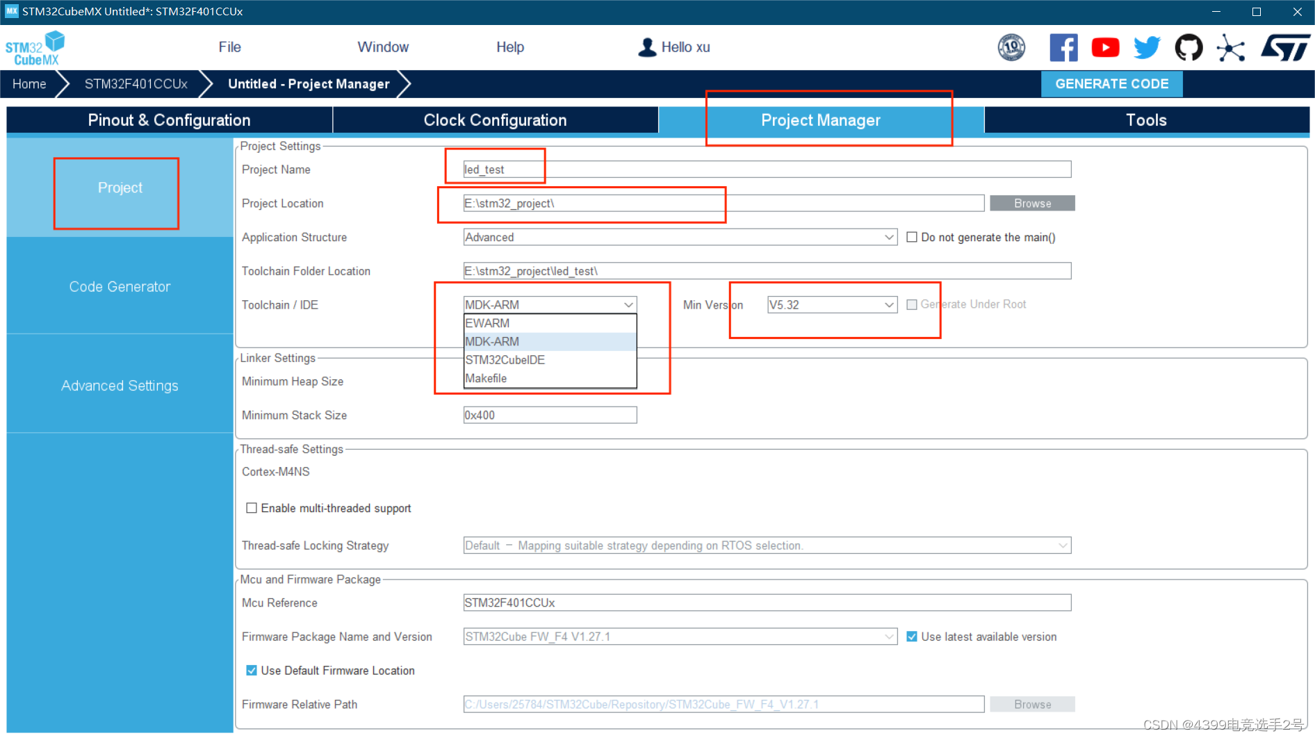 【STM32】cubeMX系列教程——GPIO_stm32cubemx的gpio模拟模式-CSDN博客