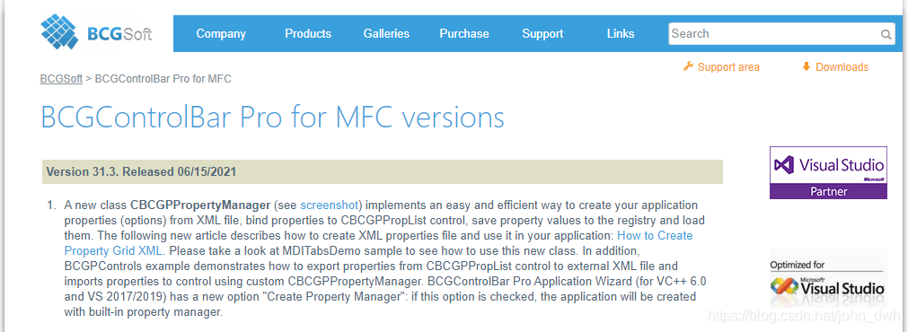 BCGControlBar Pro 31.3 for MFC 零售版_bcgcontrolbar 31.3-CSDN博客