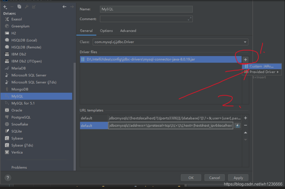 Idea连接mysql数据库下载驱动失败 缺失 Mysql Connector Java 8 0 19 Jar Mysql Connector Java 8 0 193 Csdn博客