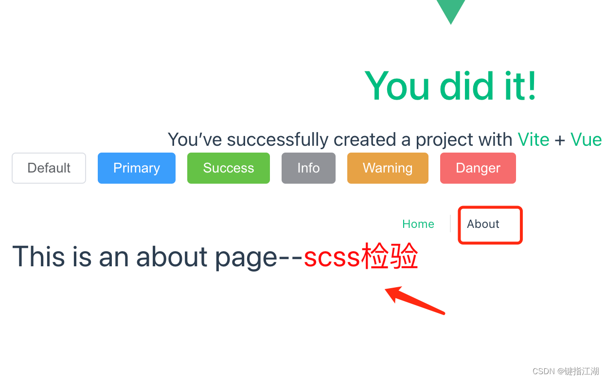Vue3+TS+Vite创建项目，并导入Element-plus和Sass_vite项目安装sass-CSDN博客
