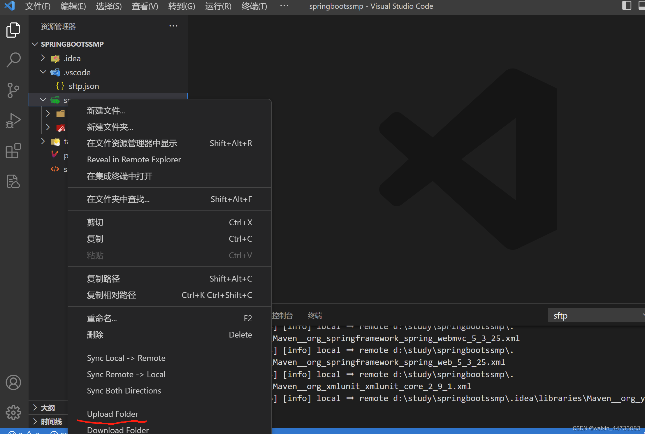 vscode sftp 使用_vs code 插件 ftp-CSDN博客