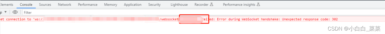 WebSocket connection to ‘ws://域名/cweb/api//websocket/2222‘ failed: Error during WebSocket错误 ...