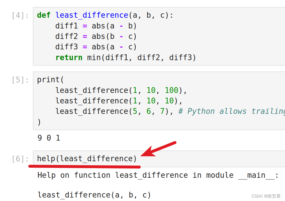 政安晨：示例演绎Python的函数与获取帮助的方法-CSDN博客