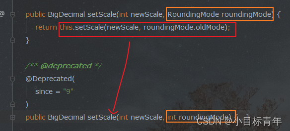 Java 从BigDecimal.setScale 函数的 过期提醒，看编码封装思路 （源码简读）_setscale函数-CSDN博客