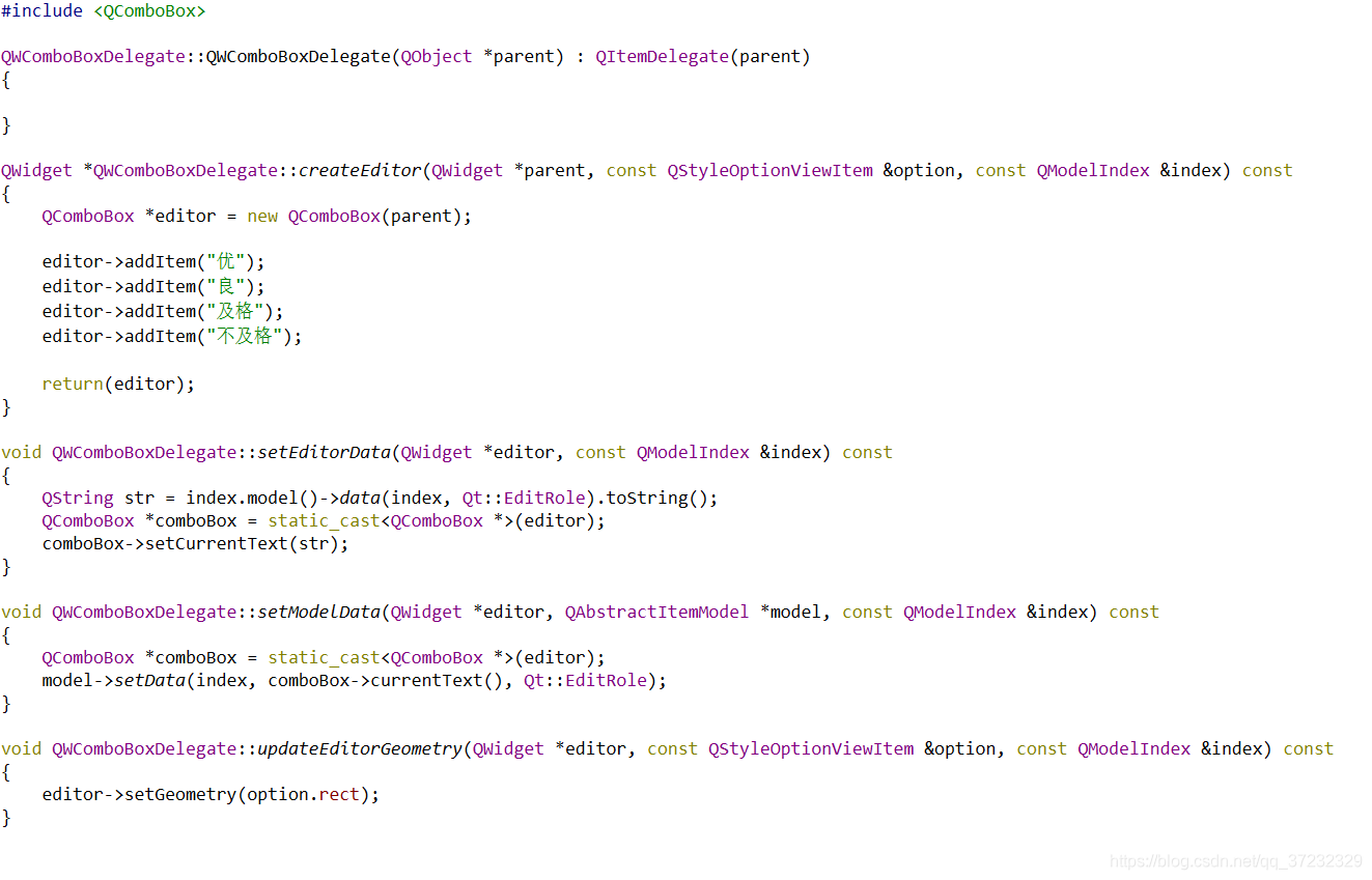 Qt编程：QStringListModel与QStandardItemModel详解及应用-CSDN博客