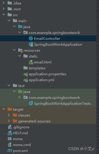 SpringBoot简单的实现邮箱发送消息_springboot 给邮箱发送消息-CSDN博客