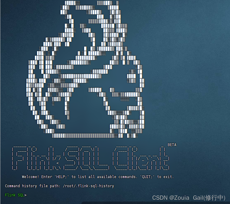 org.apache.flink.table.client.SqlClientException: Could not read from command line【Flink解决方案 ...