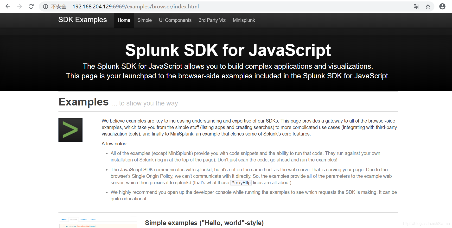 Splunk SDK for JavaScript_splunk sdk for javascript 例子-CSDN博客