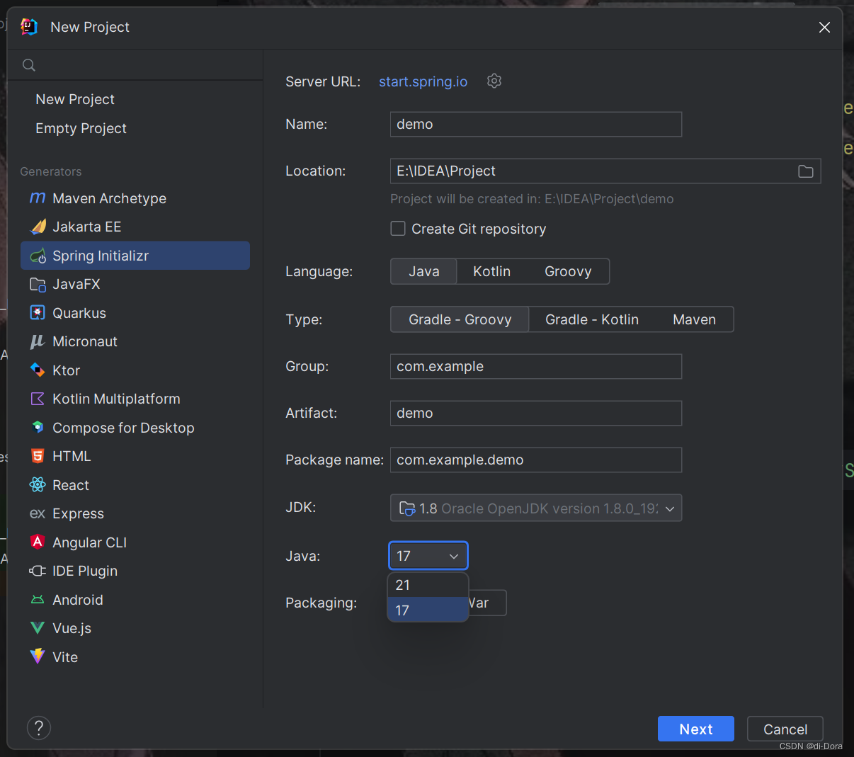 Spring Boot 改版如何解决？使用阿里云创建项目、使用IDEA进行创建_springboot创建换成aliyun-CSDN博客