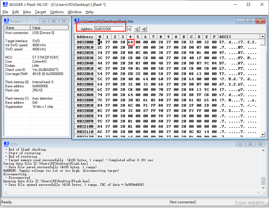 模拟STM32 Flash数据丢失、被串改的异常情况_flash数据被篡改 csdn-CSDN博客