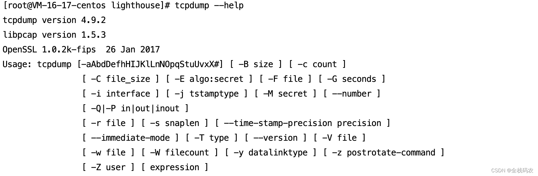 Linux网络抓包工具Tcpdump的3分钟快速入门手册_tcpdump详解手册-CSDN博客