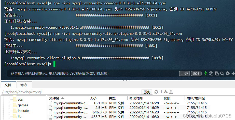 Linux安装Mysql8.0_linux 修改mysql的host为%-CSDN博客