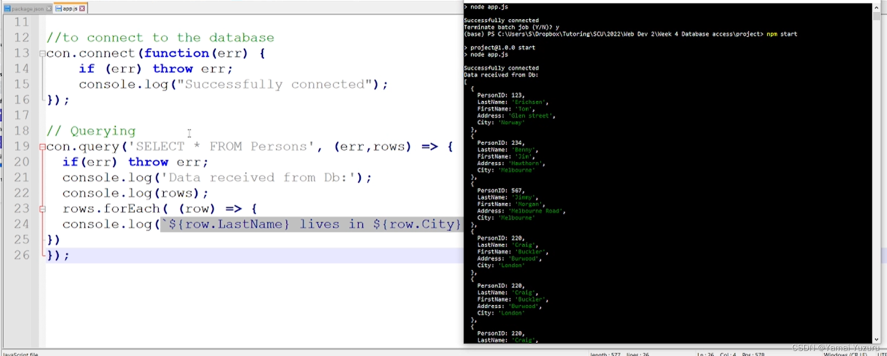 Web-使用NodeJS连接MySQL_nodejs+websockets+mysql-CSDN博客