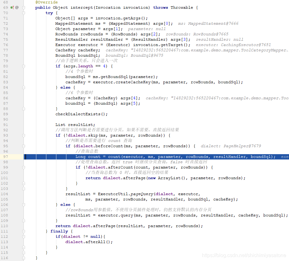 [Java]初识PageHelper分页插件_pagehelper sqlsession-CSDN博客