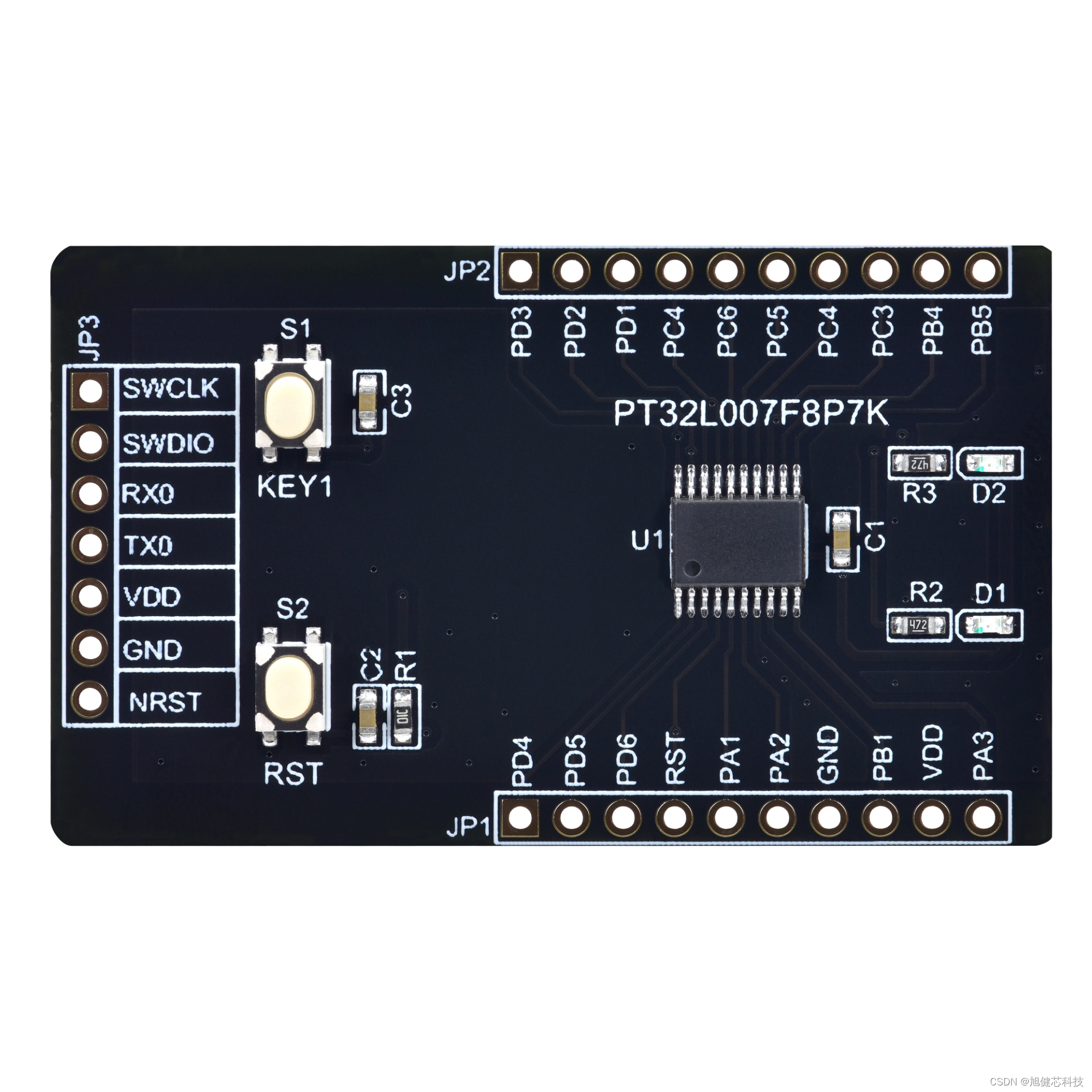 15bit磁编码器 MT6826S 麦歌恩 &澎湃微 PT32L007F8P7K SPI通讯测试源代码分享-CSDN博客