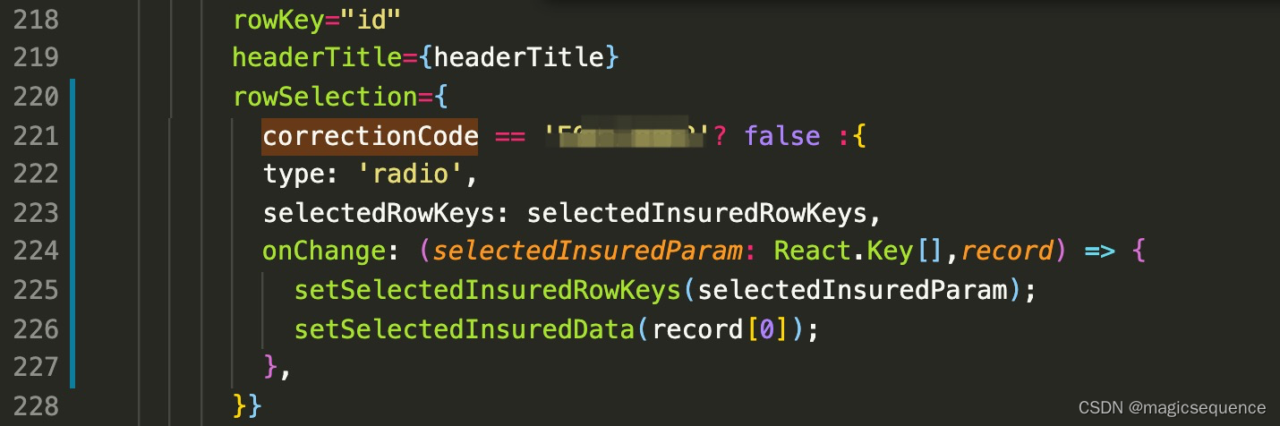 antd rowSelection动态设置 radio checkbox_ant radios 动态-CSDN博客