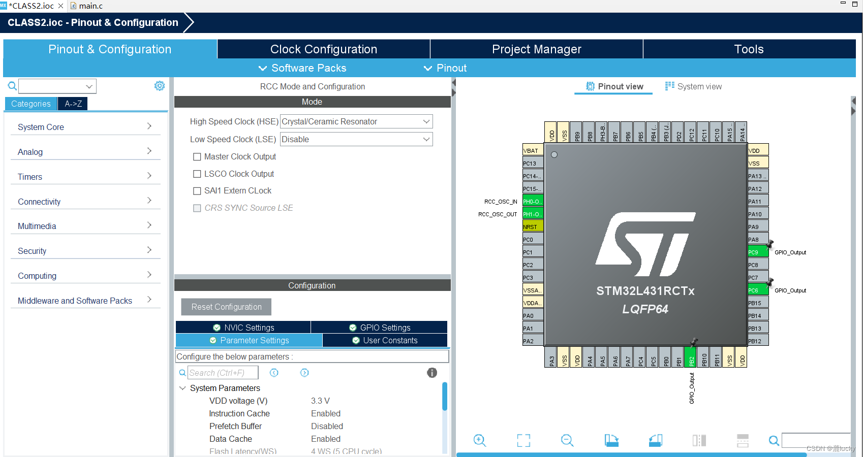 STM32单片机简单点灯实验（Delay延时函数）_单片机点三色灯-CSDN博客