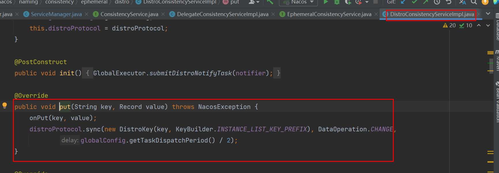 一、nacos使用_nacos指定jdk版本-CSDN博客