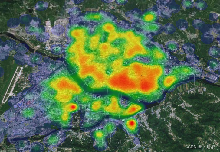 【GIS小案例】CesiumHeatmap热力图-CSDN博客
