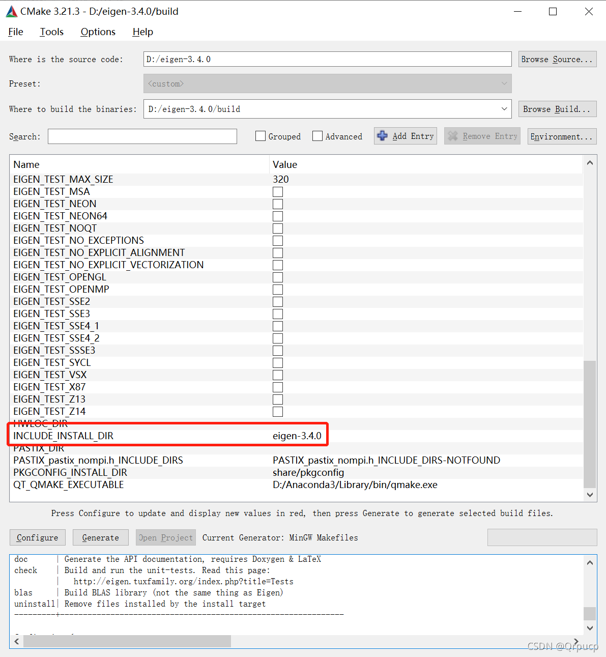 Windows编译安装Eigen_windows编译eigen-CSDN博客