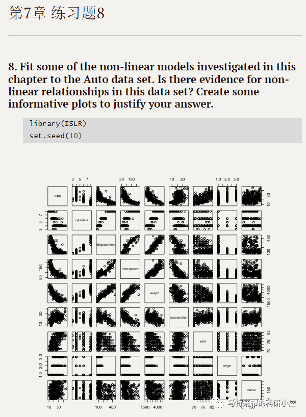 《an Introduction To Statistical Learning With Applications In R》课后练习题答案 Csdn博客 