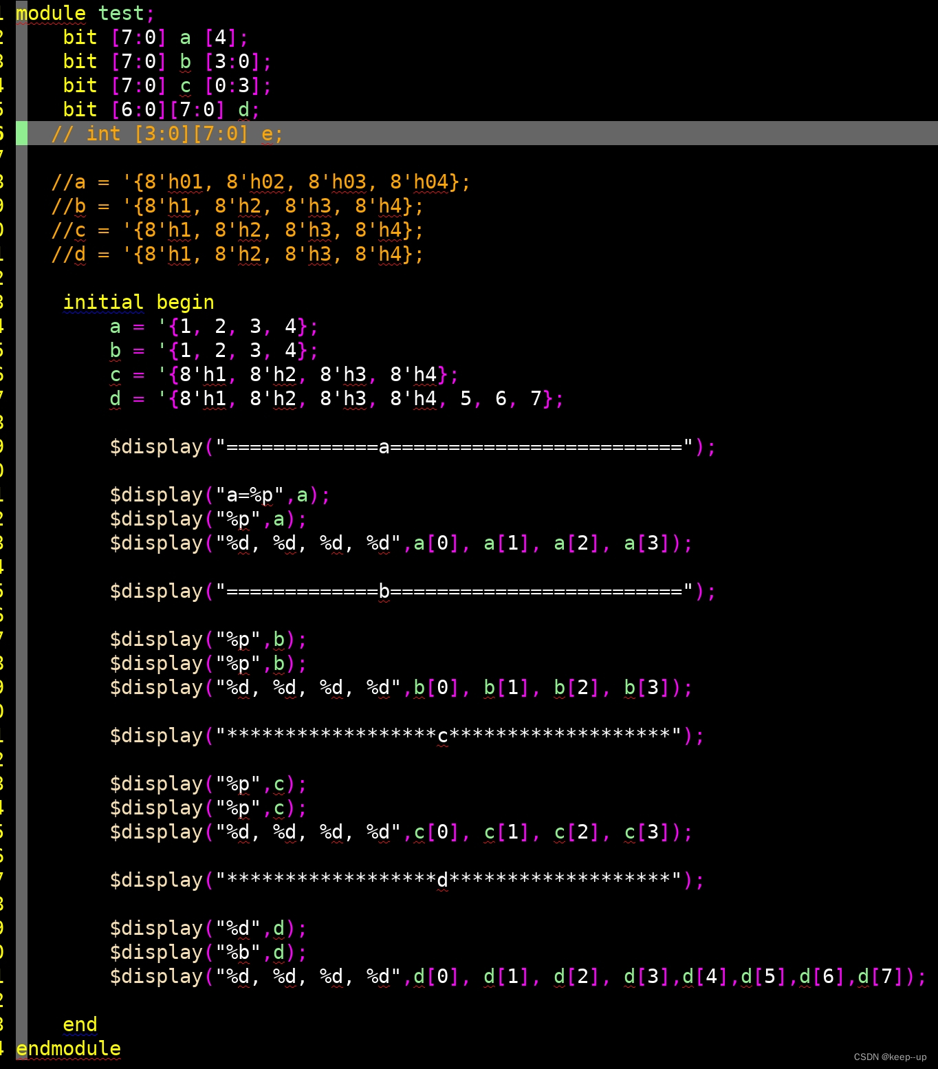 Systemverilog 实操记录分享 之 数组的使用。_sv合并数组-CSDN博客