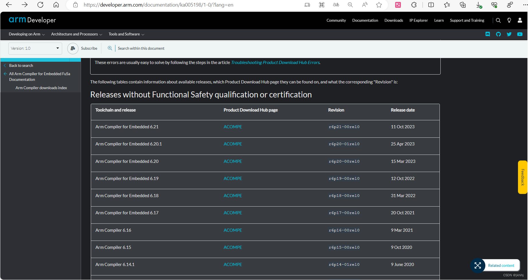 keil5编译链设置_legacy arm compiler 5, 4.1-CSDN博客