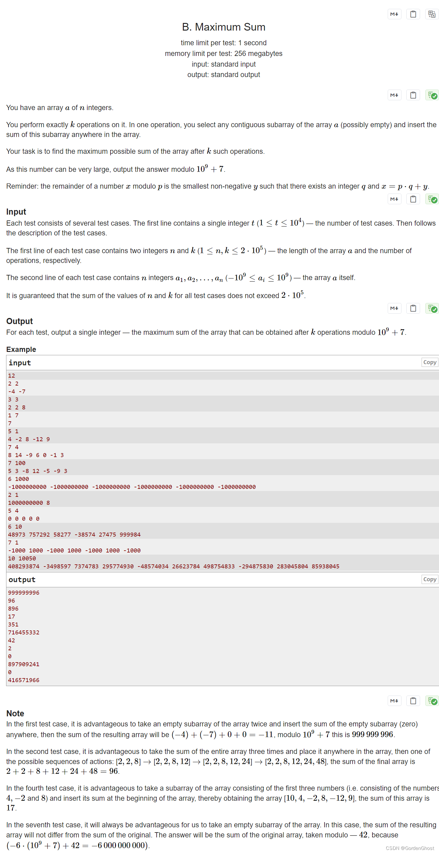Maximum Sum（Round 936）-CSDN博客