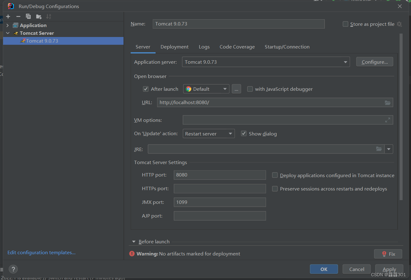 ldea中java项目部署到Tomcat_idea发布项目到tomcat-CSDN博客