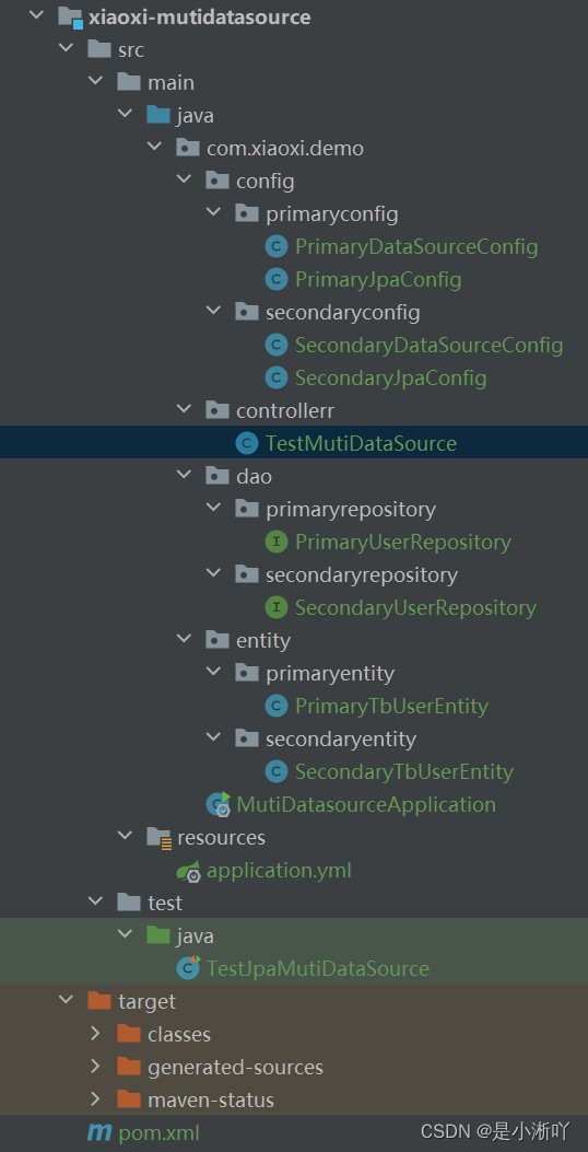 Springdata Jpa多数据源配置 Csdn博客