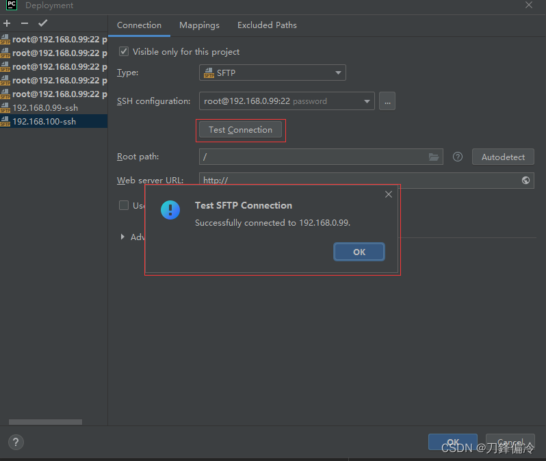 本地Pycharm配置远程服务器开发_pycharm remote host-CSDN博客