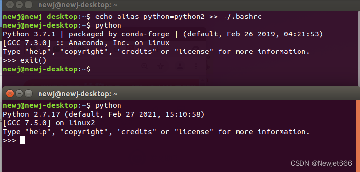 linux python2 python3 切换-CSDN博客