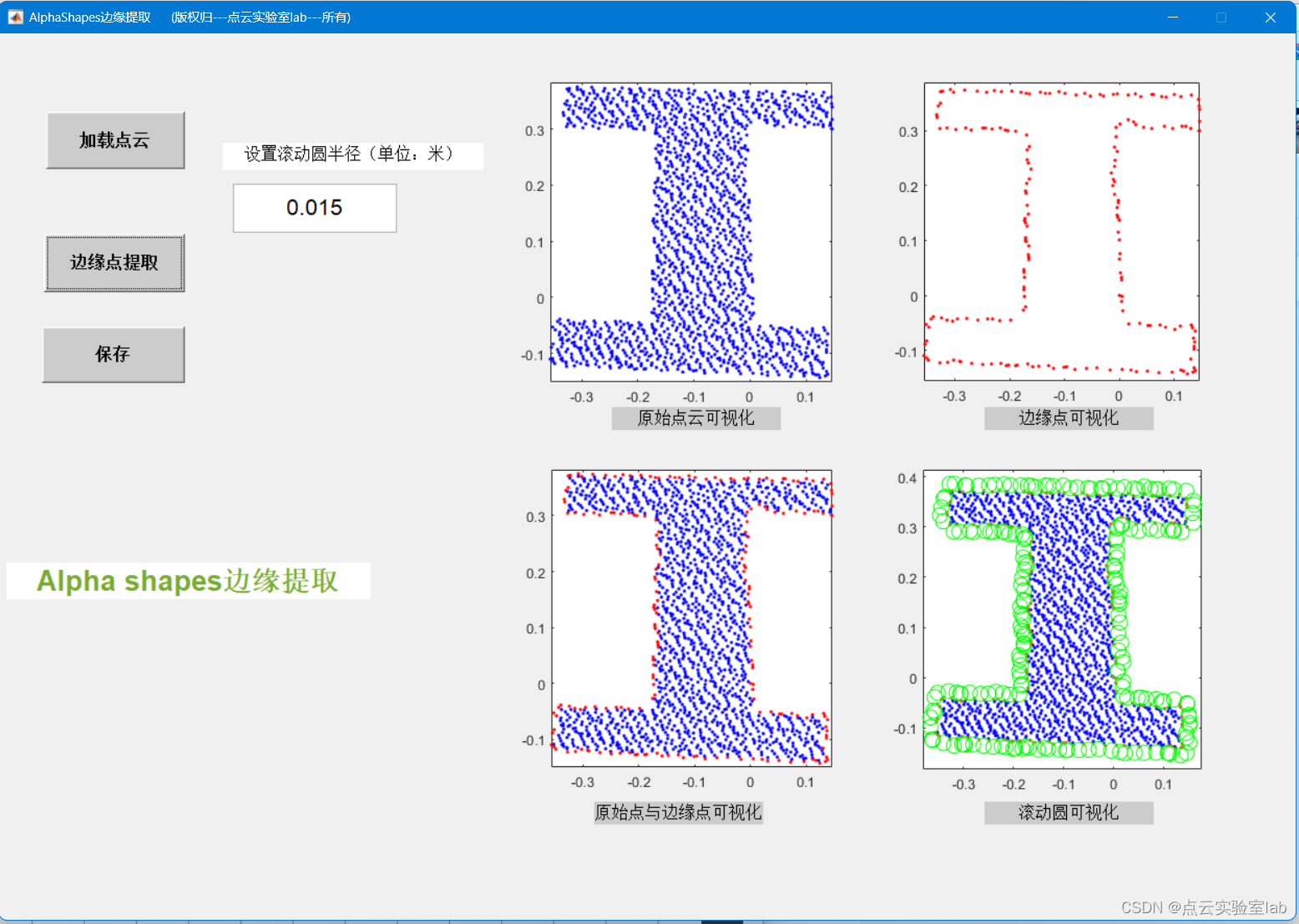 基于matlab Gui的alpha Shapes边缘提取alphashape算法matlab Csdn博客