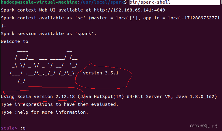 Spark的安装和使用-CSDN博客